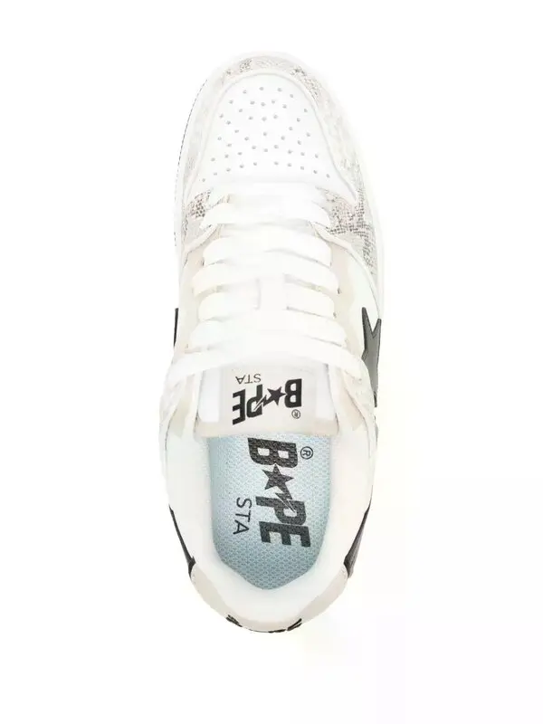 A BATHING APE Sk8 Sta Panelled Sneakers