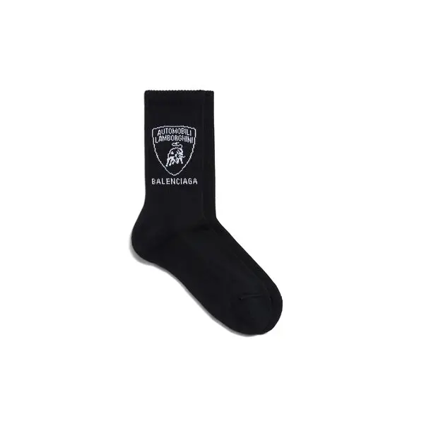 Balenciaga I Automobili Lamborghini Socks - Black