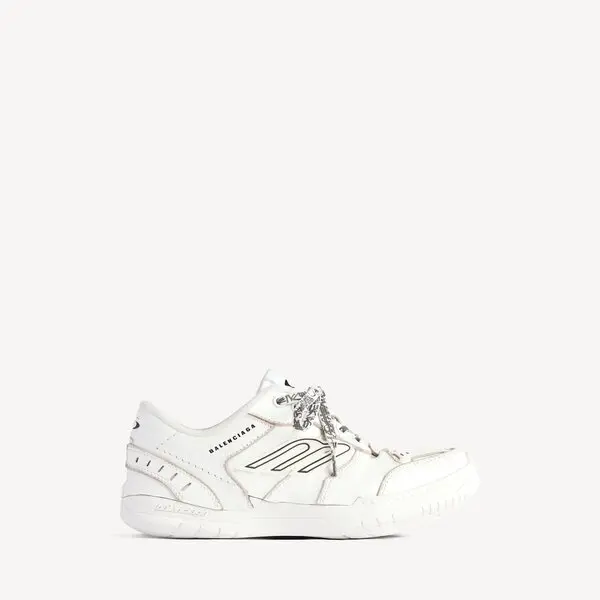 Balenciaga Hamptons Clean Sneaker - White