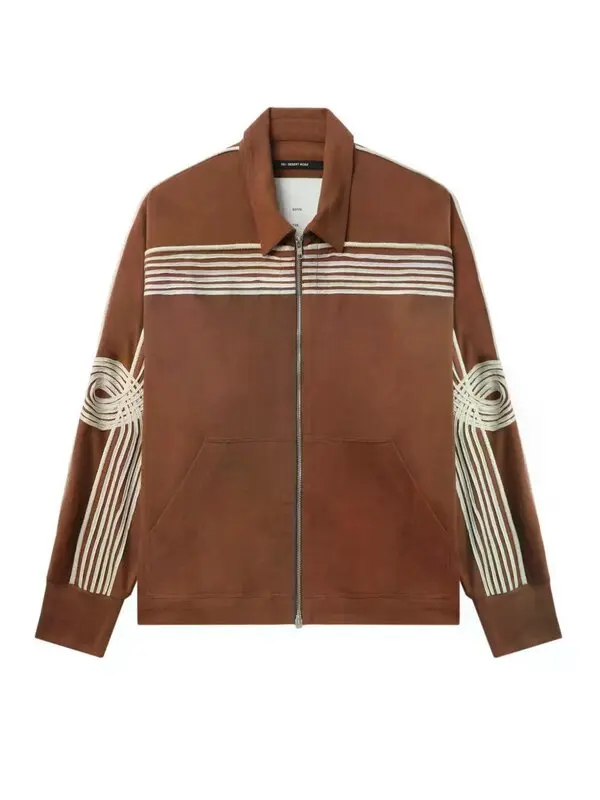SONG FOR THE MUTE Root Wood Shirt Jacket