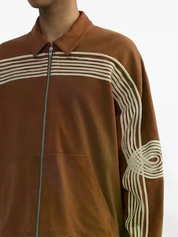 SONG FOR THE MUTE Root Wood Shirt Jacket