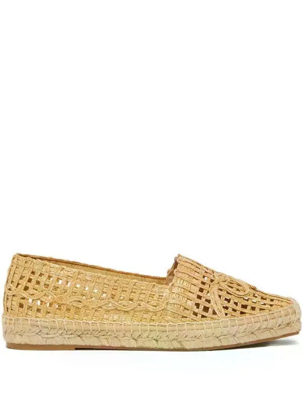 Max Mara Woven Espadrille Flats