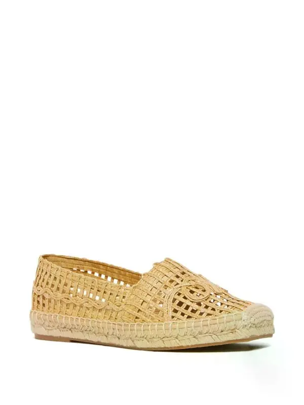 Max Mara Woven Espadrille Flats