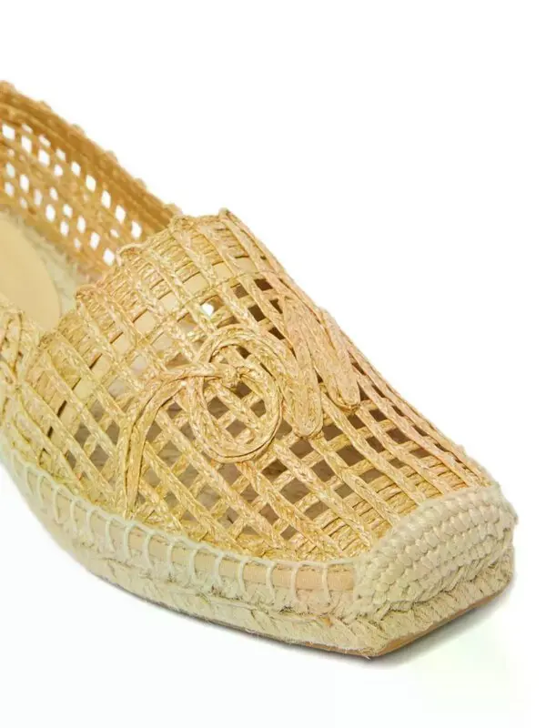 Max Mara Woven Espadrille Flats