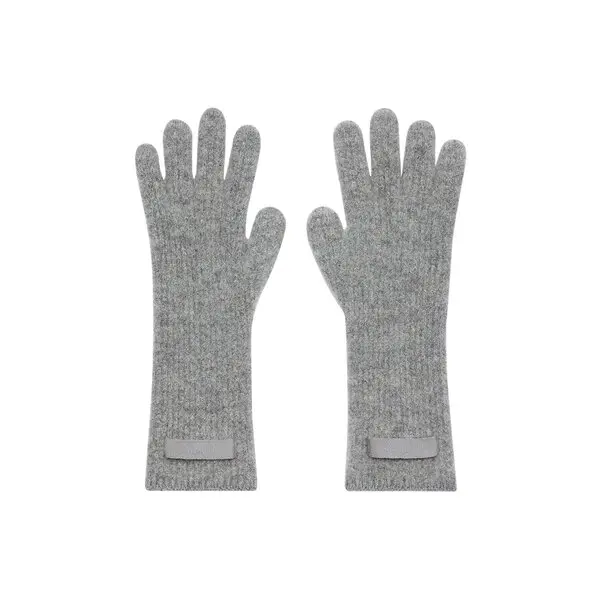 Jacquemus Les Gros Grain Gloves - Grey