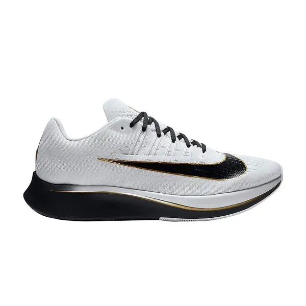 Nike Zoom Fly 'mismatched' Sneakers - Gold
