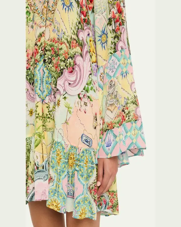camilla just coasting a-line frill dress The Flor Fantástica A Line Frill Dress main image 1