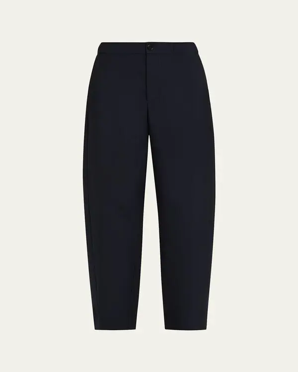 Marni Elastic Waistband Straight-leg Trousers