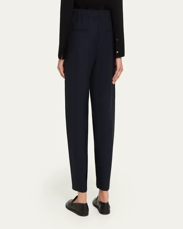 Marni Elastic Waistband Straight-leg Trousers