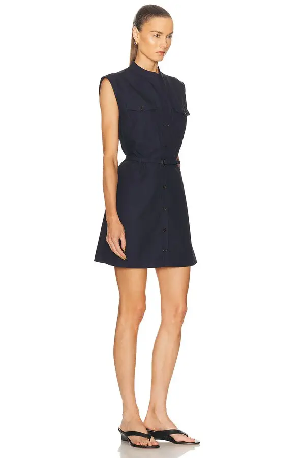 FRAME The Safari Dress - Navy