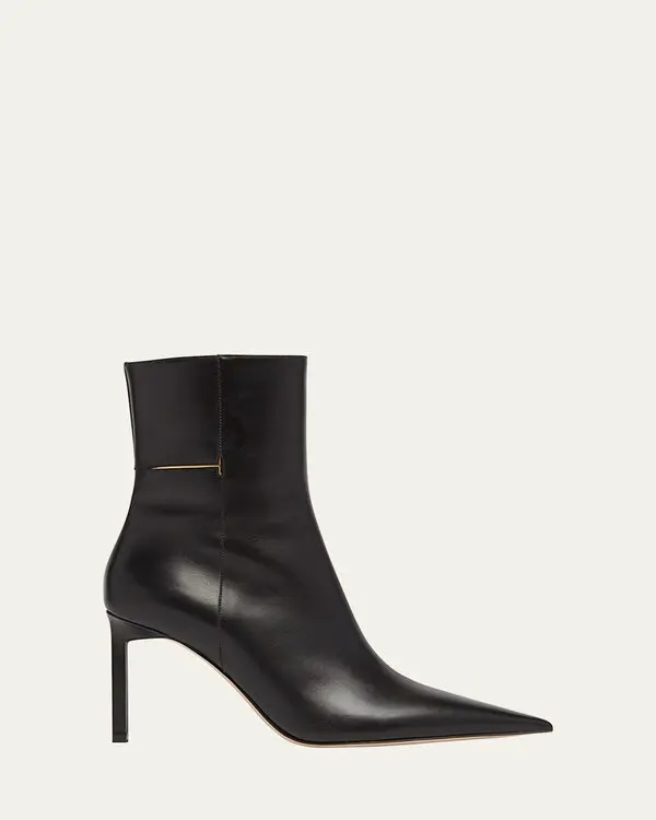 TOM FORD Julianne Leather Booties