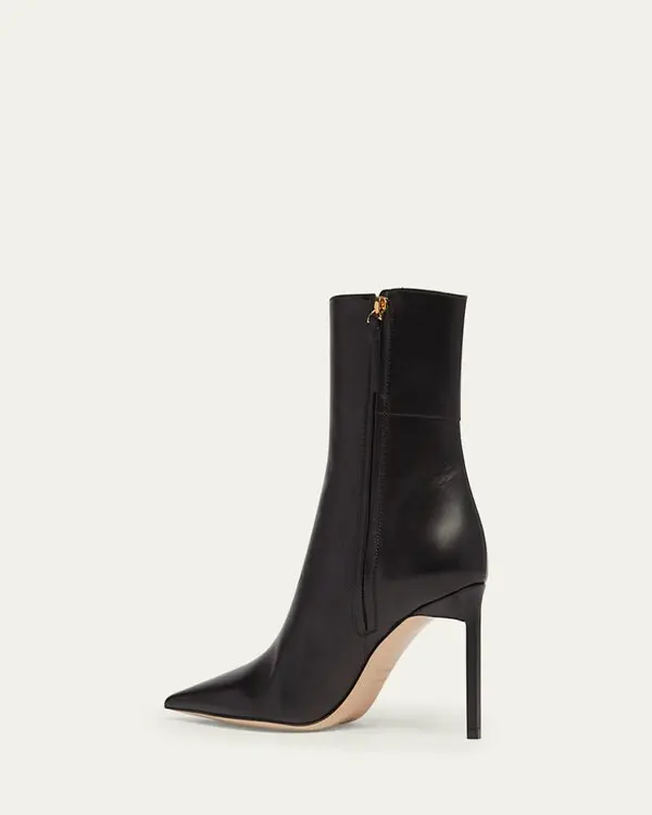 TOM FORD Julianne Leather Booties