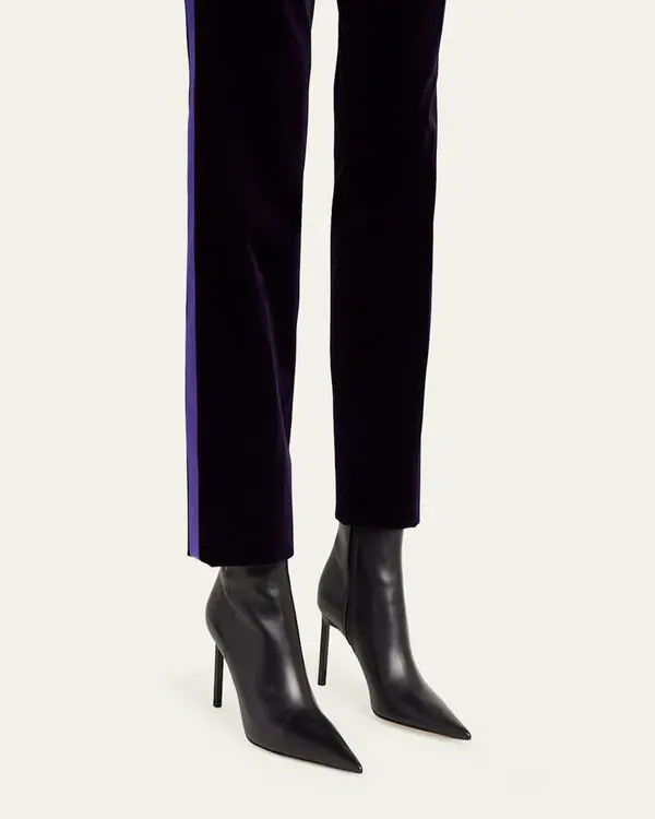 TOM FORD Julianne Leather Booties