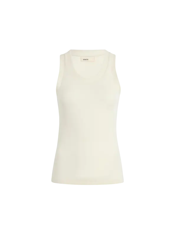 Khaite Isha Tank Top - Cream