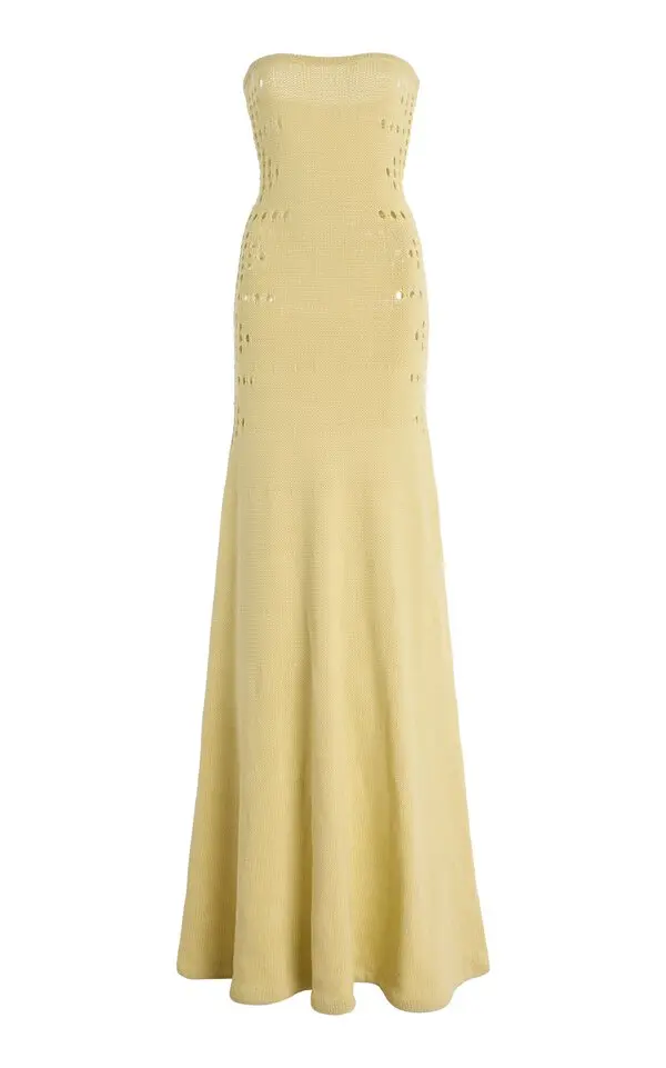 DIOTIMA Mavis Strapless Knit Maxi Dress