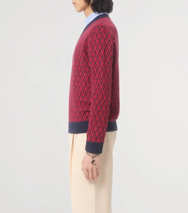 Valentino Garavani Wool Toute La V Sweater