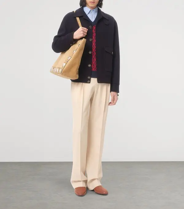 Valentino Garavani Wool Toute La V Sweater