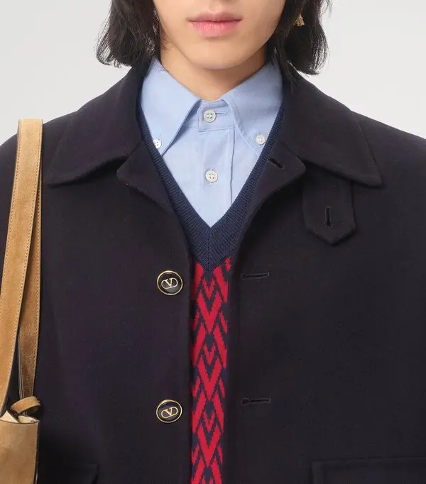 Valentino Garavani Wool Toute La V Sweater