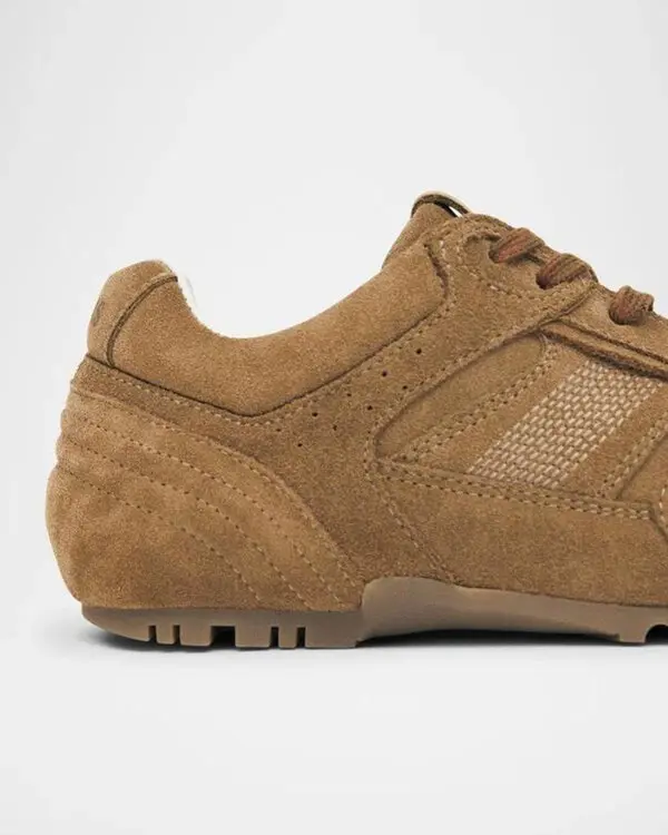 ALOHAS Tb.56 Suede Lace-up Sneakers