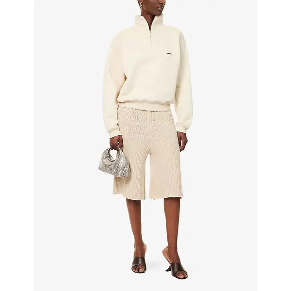 Jacquemus Le Camionneur High-neck Cotton Sweatshirt