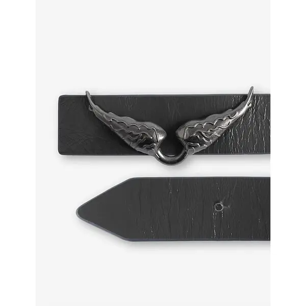 Zadig&Voltaire Rock Reversible Leather Belt - Road