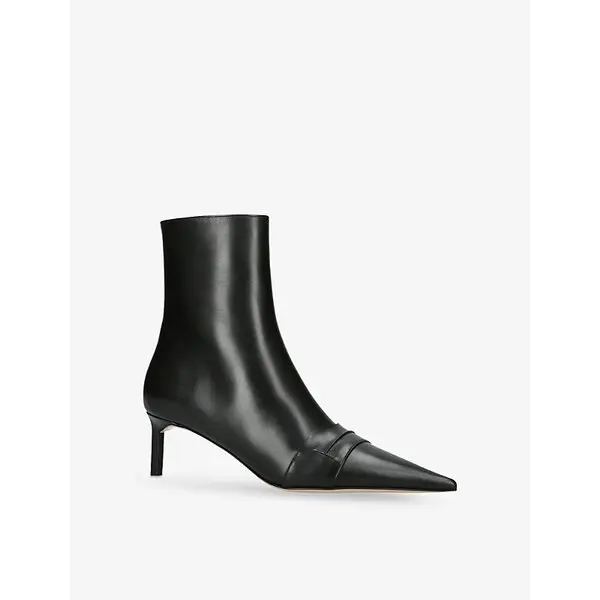 TOM FORD Eva 55 Leather Heeled Ankle Boots