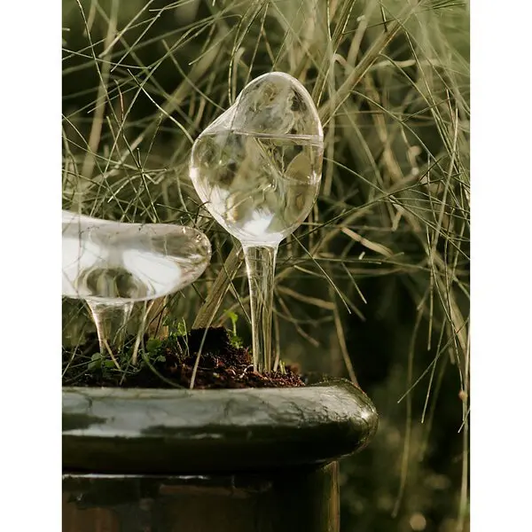 FERM LIVING Mercury Water Glass Globes Set Of 2