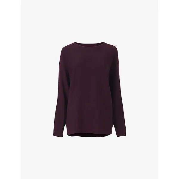 LEEM Batwing-sleeve Knitted Jumper