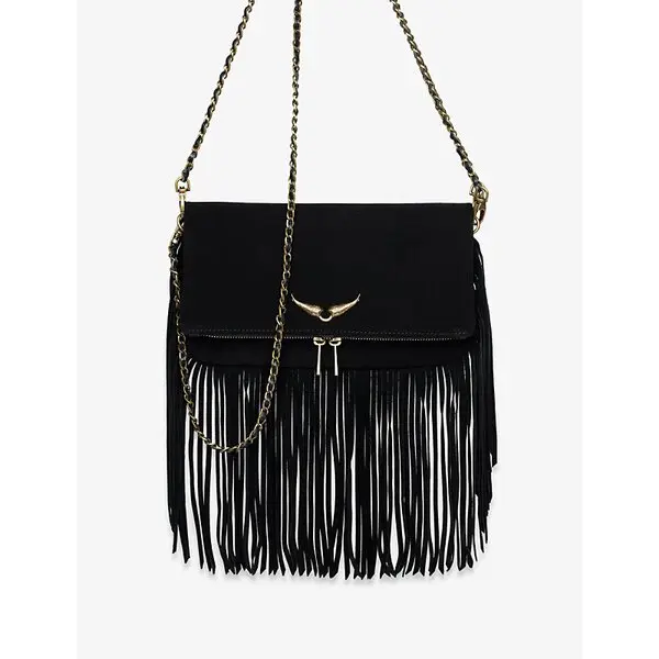 Zadig&Voltaire Rock Suede Shoulder Bag
