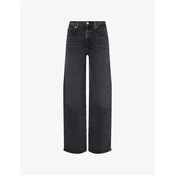 AGOLDE Harper Straight-leg Stretch-denim Jeans - Radius