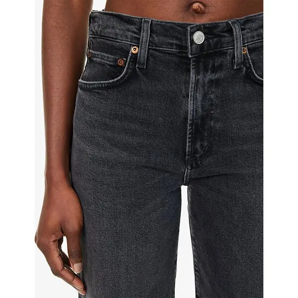 AGOLDE Harper Straight-leg Stretch-denim Jeans - Radius
