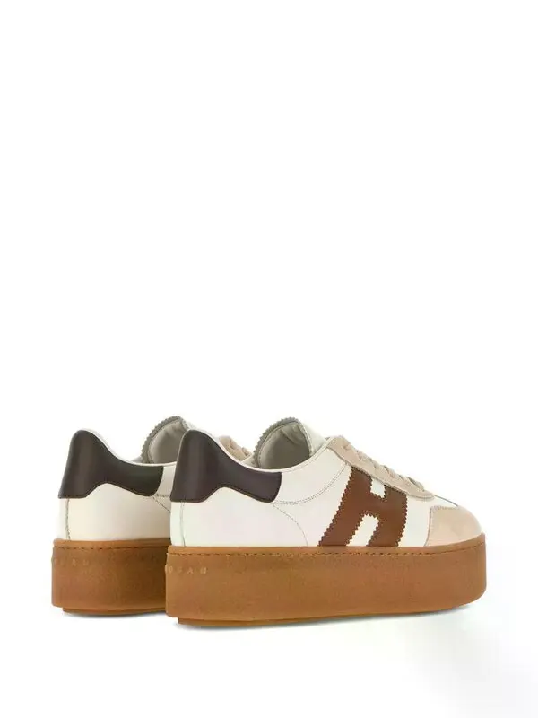 Hogan H698 Platform Sneakers - Neutrals