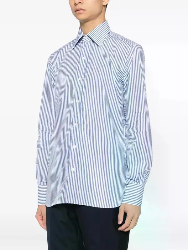 TOM FORD Cotton Stripe Shirt