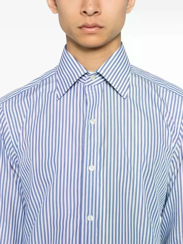 TOM FORD Cotton Stripe Shirt