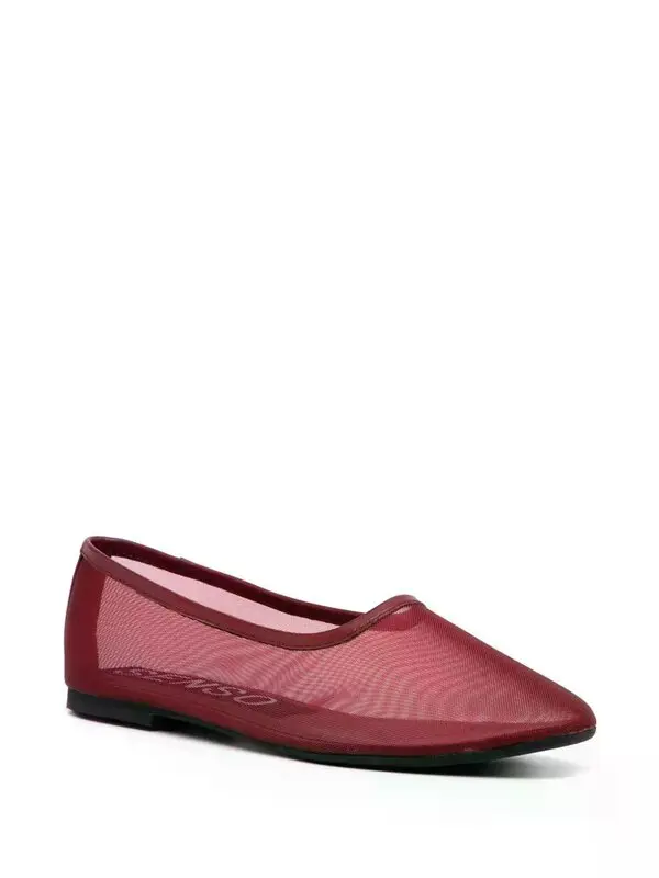 Senso Dena Mesh Ballerinas - Red