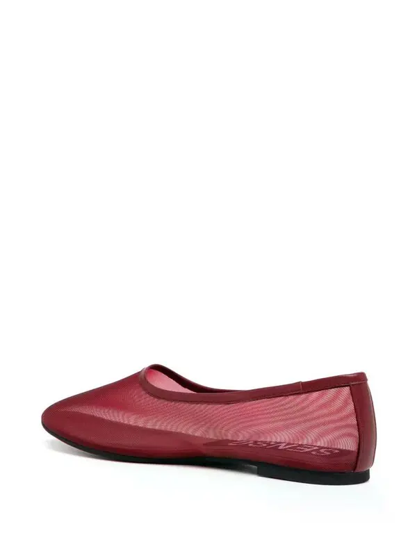 Senso Dena Mesh Ballerinas - Red