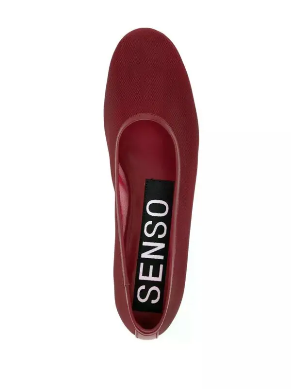 Senso Dena Mesh Ballerinas - Red