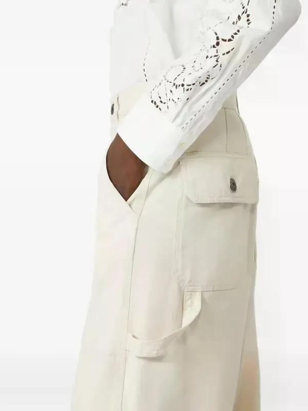 Max Mara High-waisted Cargo Trousers