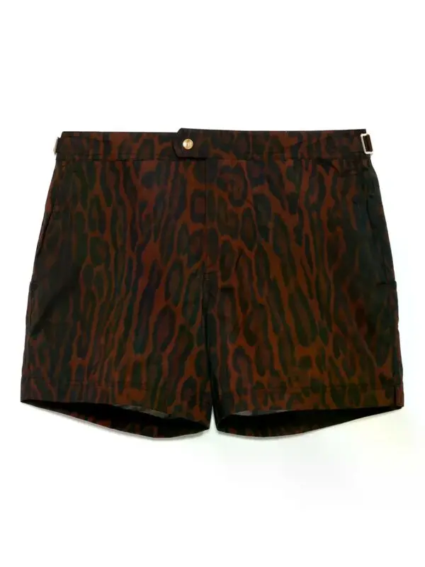 TOM FORD Swim Shorts - Brown
