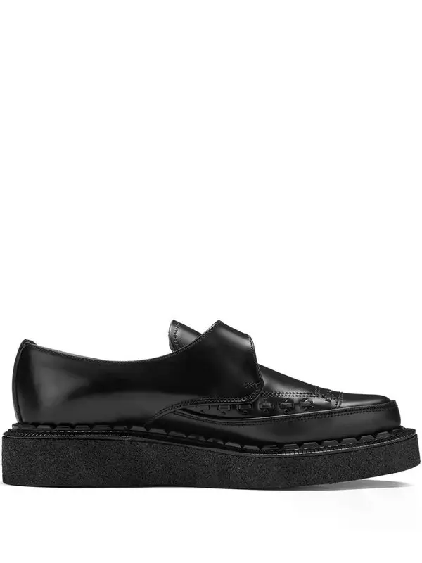 GEORGE COX Strummer Buckle-strap Monk Shoes