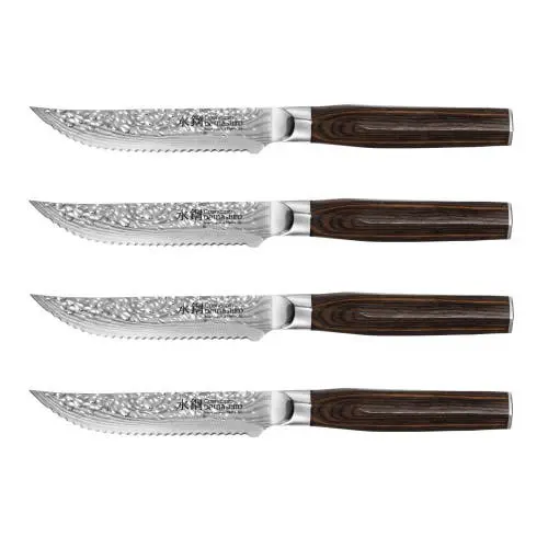 CUISINE::PRO® Damashiro Emperor® 4-piece Steak Knife - Silver