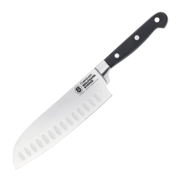 CUISINE::PRO® Wolfgang Starke 7" Santoku - Black