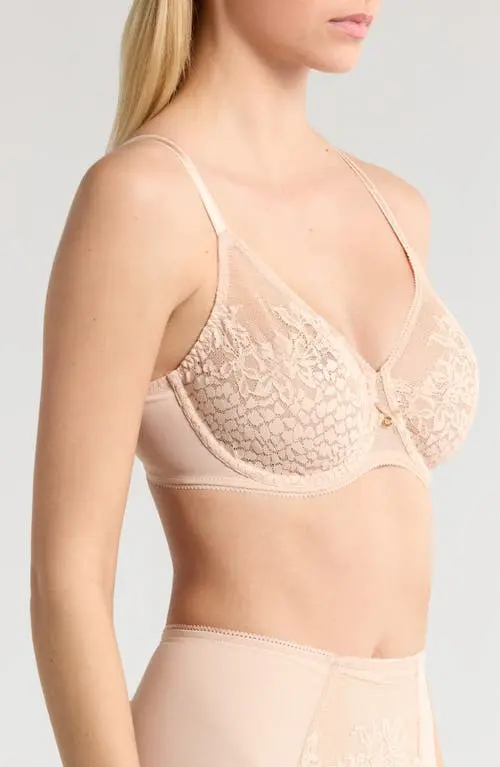 Chantelle Maris Full Coverage Underwire Bra - Blush