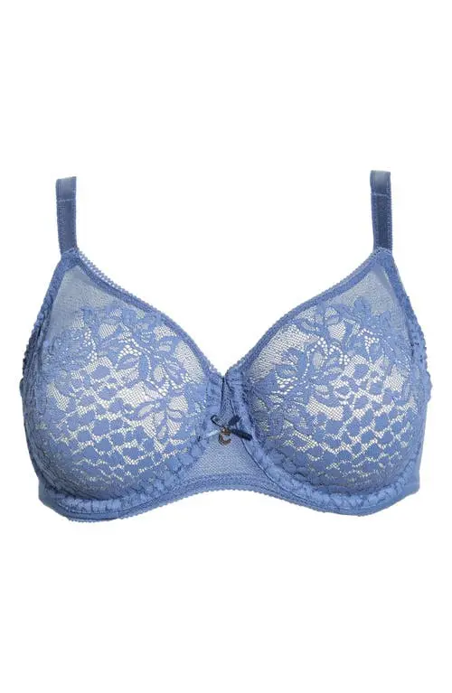 Chantelle Maris Full Coverage Underwire Bra - Storm Blue
