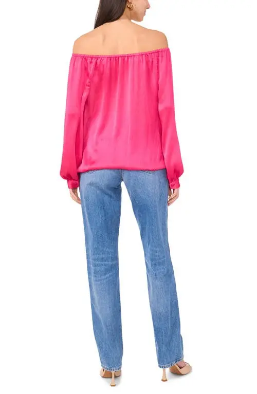 Vince Camuto Off The Shoulder Tie Hem Top