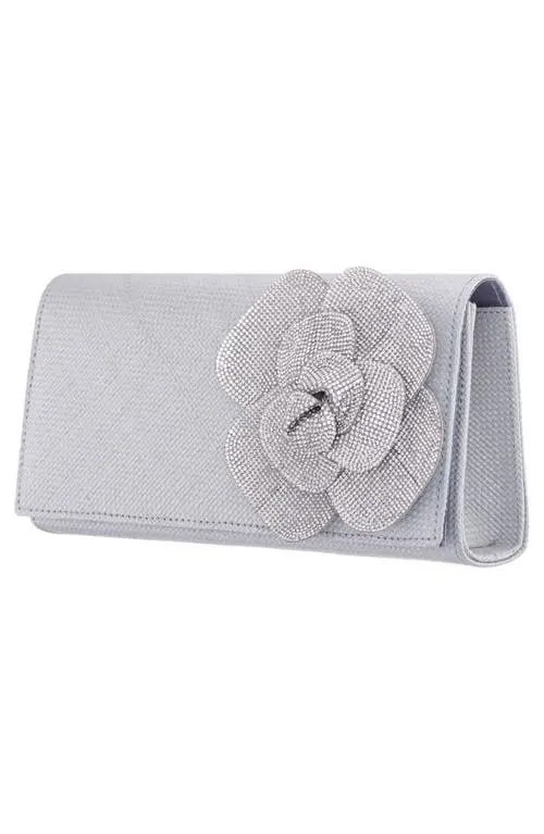 Nina Jollie Clutch - Dark Silver