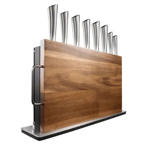 CUISINE::PRO® Damashiro® Bodo 10-piece Knife Block With Cutting Board