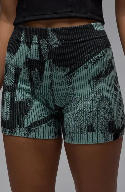 JORDAN Jacquard Knit Shorts - Mineral