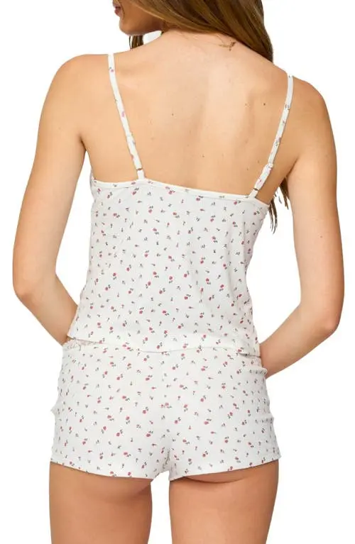 EDIKTED Floral Lace Tank