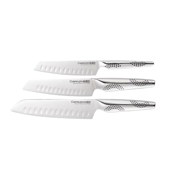 CUISINE::PRO® Id3® Santoku Set 3 Piece - Silver